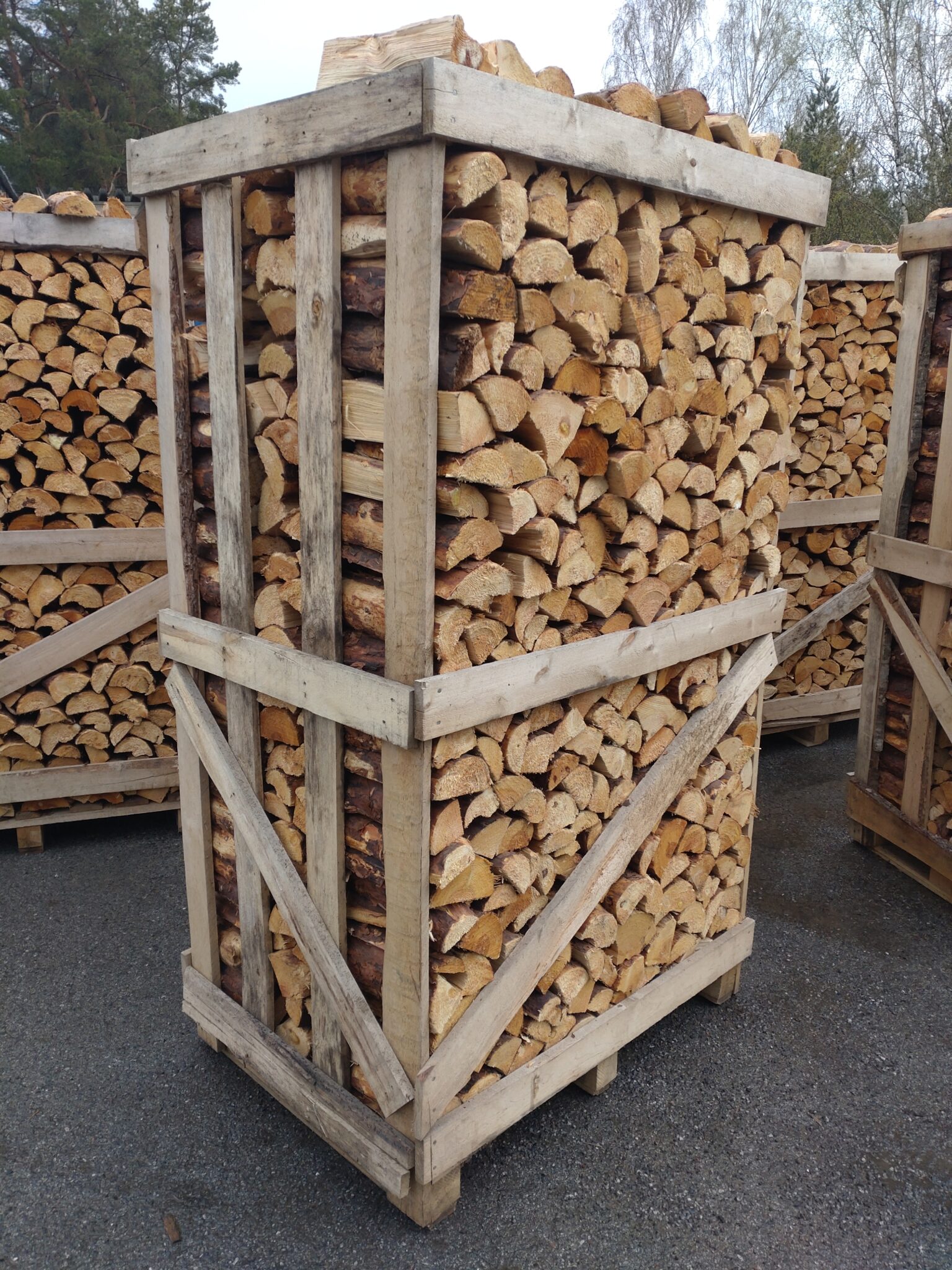 Kuiv Lepp 1.8m3 40cm | Puitbrikett24.ee